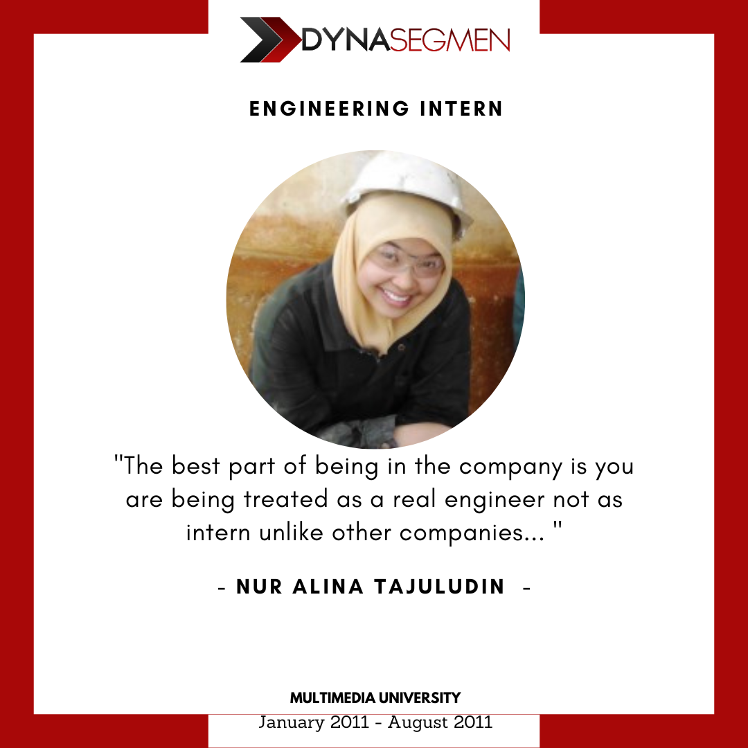Internships | Dyna Segmen Sdn Bhd