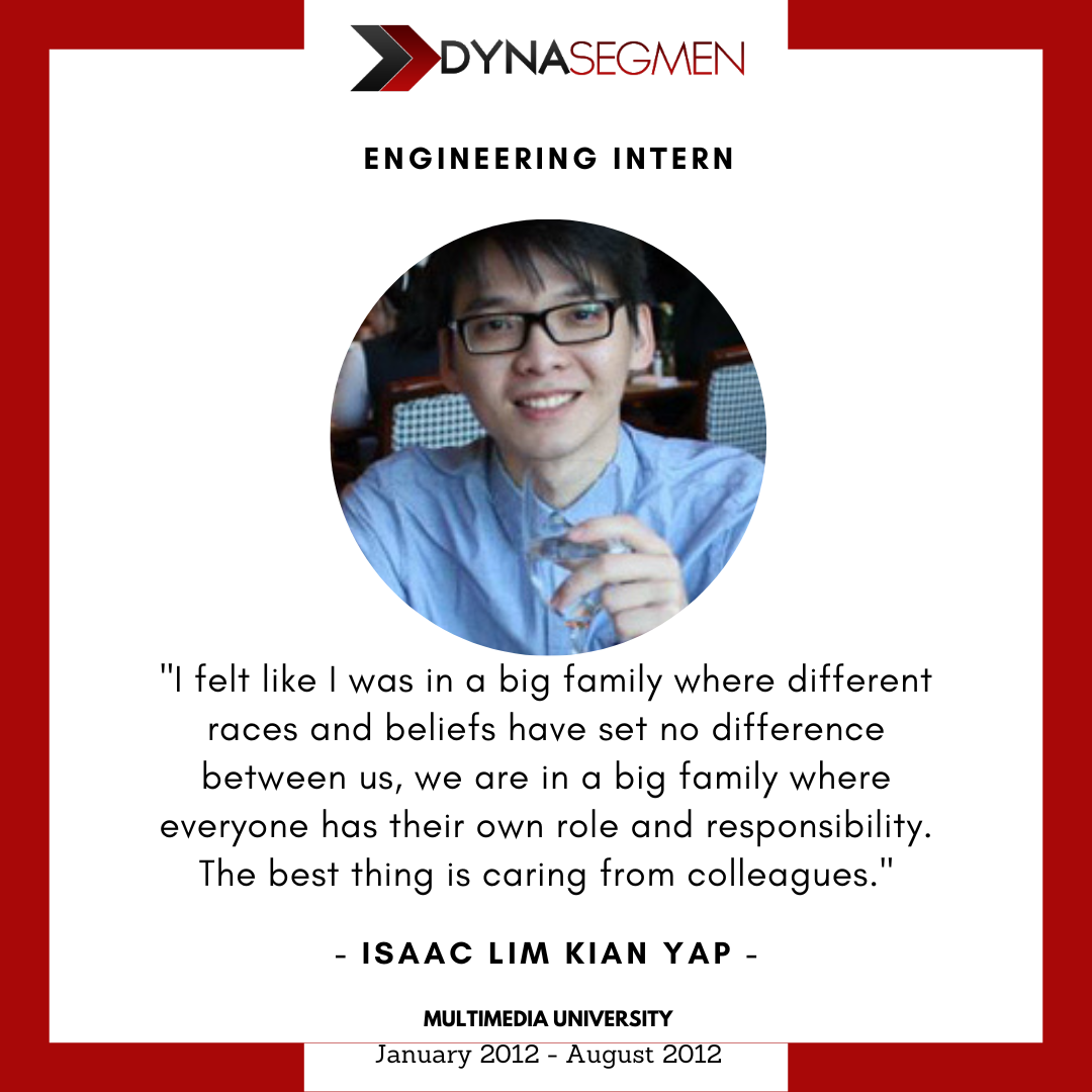 Internships | Dyna Segmen Sdn Bhd