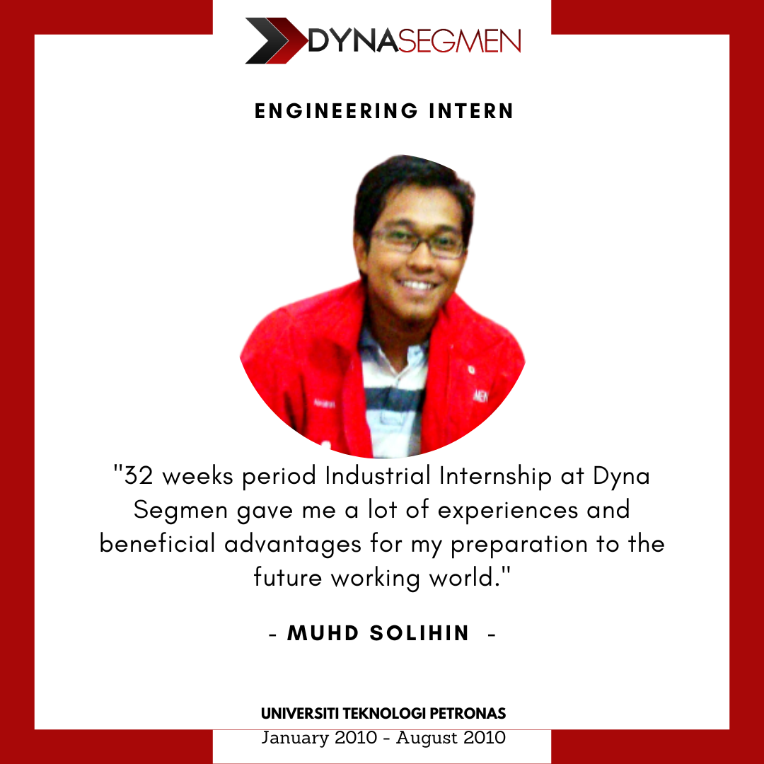 Internships | Dyna Segmen Sdn Bhd
