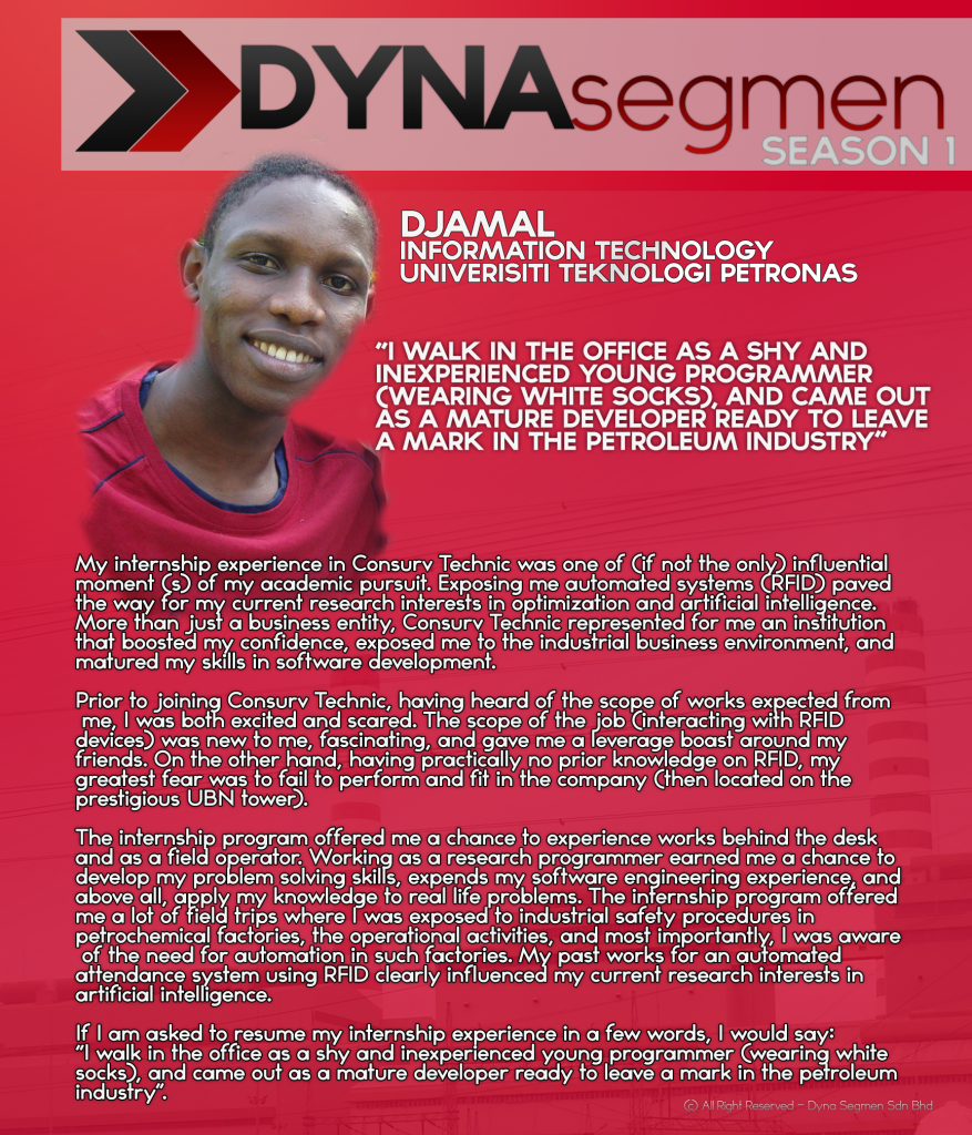 Testimonials | Dyna Segmen Sdn Bhd