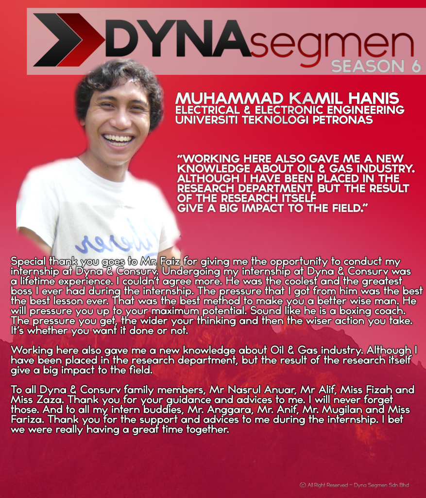 Testimonials | Dyna Segmen Sdn Bhd